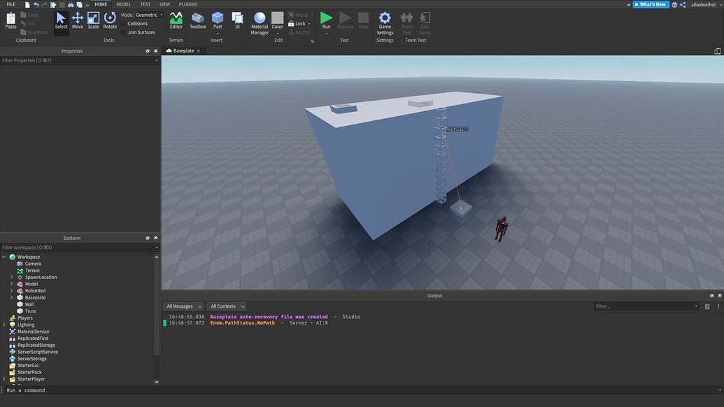 Solved Pathfinding Link Ignored By Npc Scripting Support