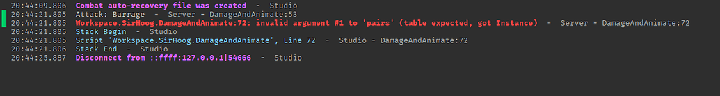 Having Trouble with my Combat System (R6) - Scripting Support - Developer Forum | Roblox