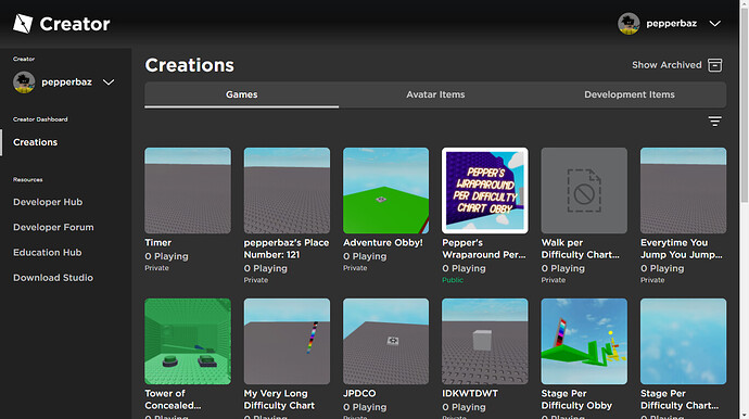 Creator Dashboard: Overview, Stats, & Associated Items! - Page 4 ...