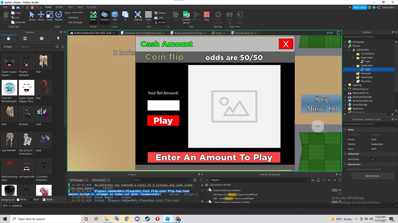 Cash Display Bug - Scripting Support - Developer Forum | Roblox