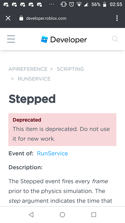 Heartbeat, Stepped, and RenderStepped are deprecated, what can I use ...