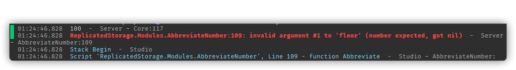Number expected got nil - Scripting Support - Developer Forum | Roblox