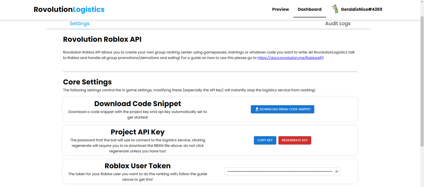 Rovolution Roblox API - Handle Roblox Group changes in game ...