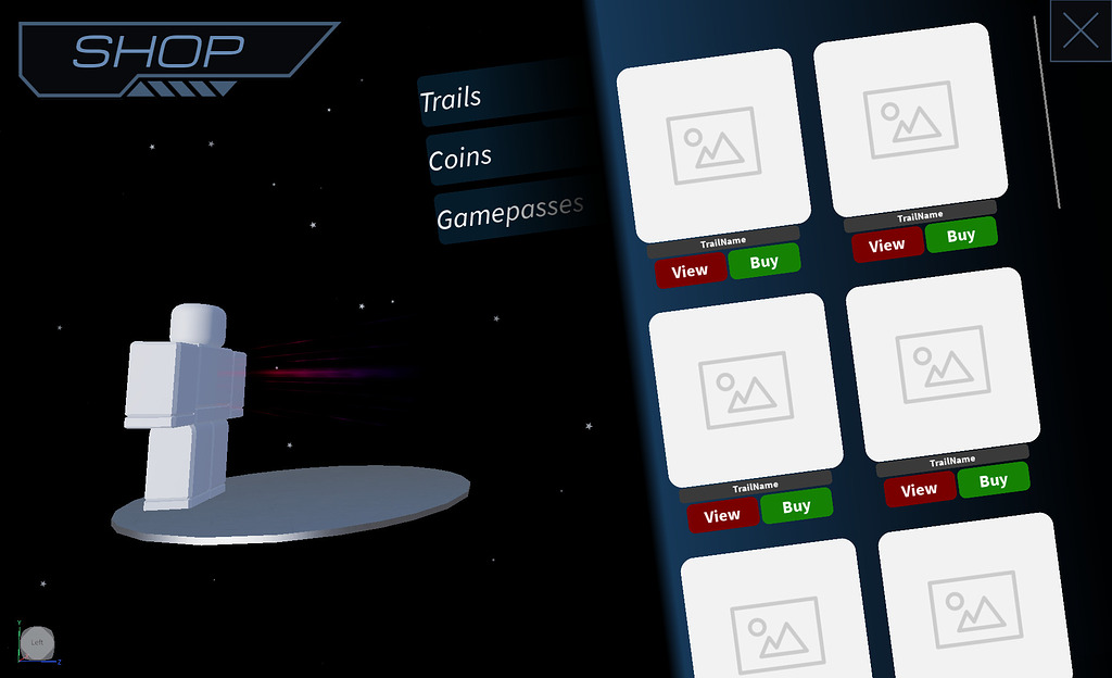 How to make a Shop with trails (also with Inventory) - Scripting Support - Developer Forum | Roblox