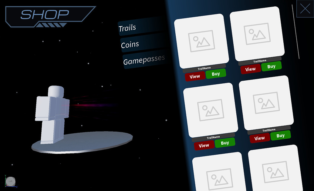 How to make a Shop with trails (also with Inventory) - Scripting Support - Developer Forum | Roblox