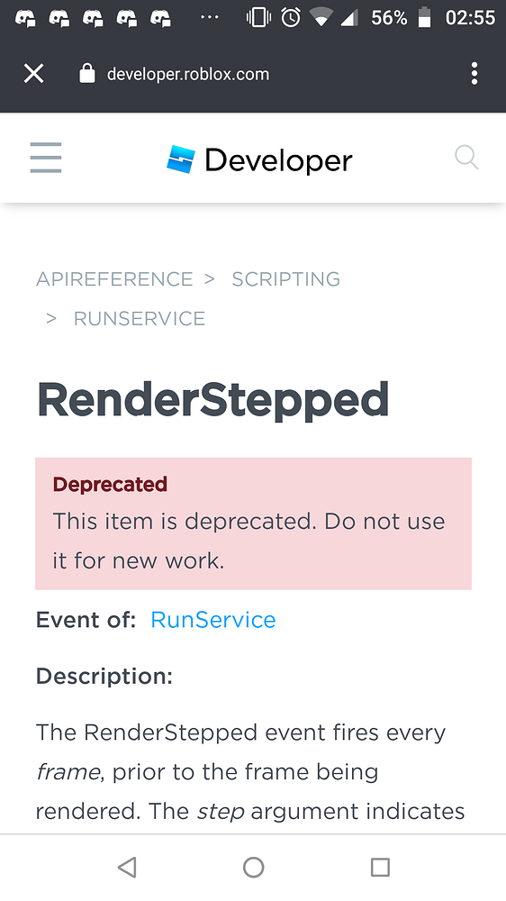 Heartbeat, Stepped, and RenderStepped are deprecated, what can I use instead? - Scripting ...