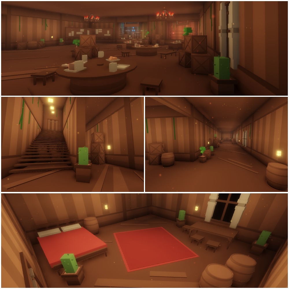 Interior of a lowpoly style inn (Finished) - Creations Feedback ...