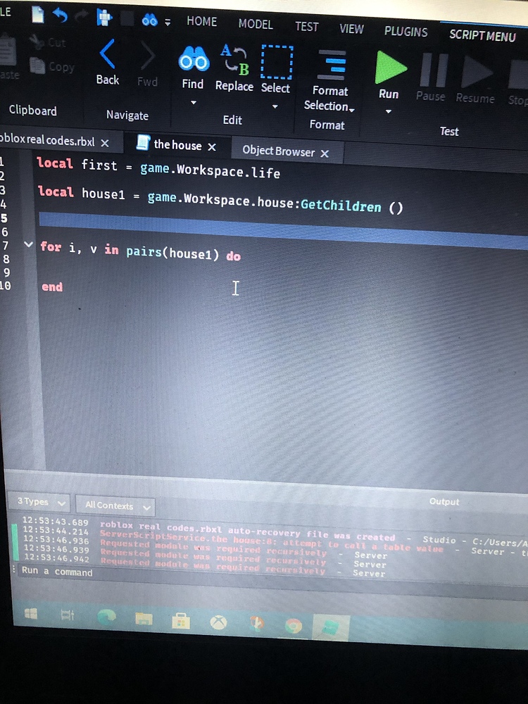 How do i change the transparency in this for i and v code - Scripting ...