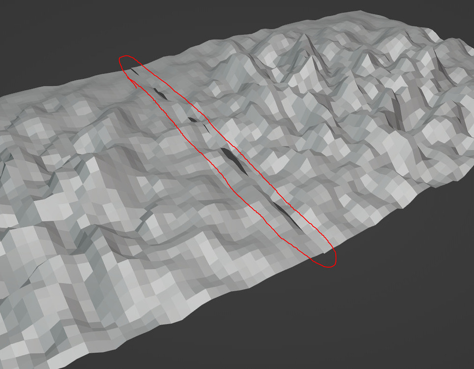 How do I make connected terrain mesh - Building Support - Developer ...