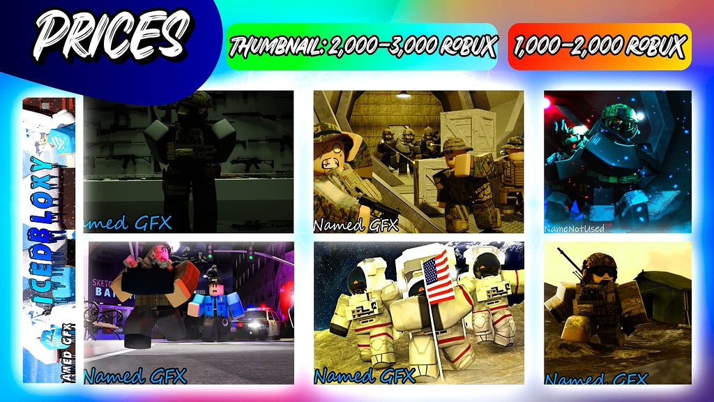 My Finished commission sheet! - Bulletin Board - Developer Forum | Roblox