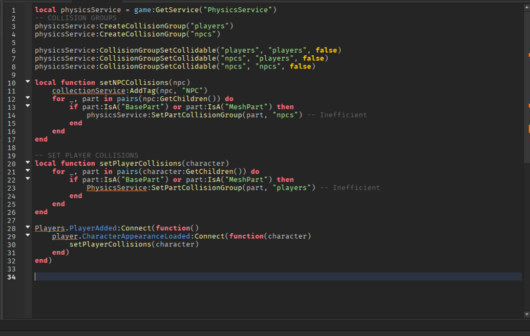 Help With Npc Collisions Scripting Support Developer Forum Roblox