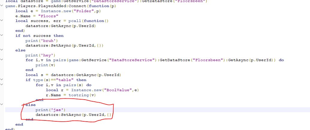 Argument 2 Missing Or Nil On Datastore Setasync Scripting Support Developer Forum Roblox 7255