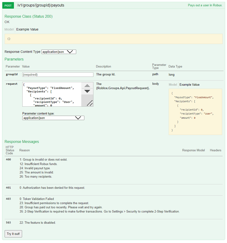 Roblox group APIs - Scripting Support - Developer Forum | Roblox