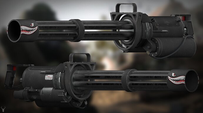 M134 Minigun | Model + Textures - Creations Feedback - Developer Forum ...