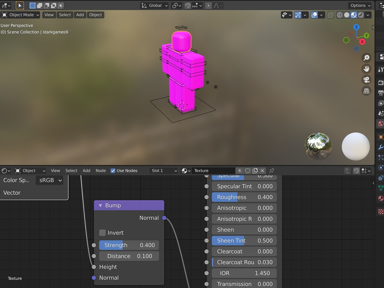 How to fix this half transparent thing when importing Roblox objects to Blender? - Art Design ...
