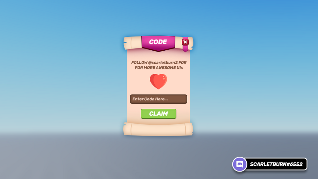 Cartoony Code UI - Creations Feedback - Developer Forum | Roblox