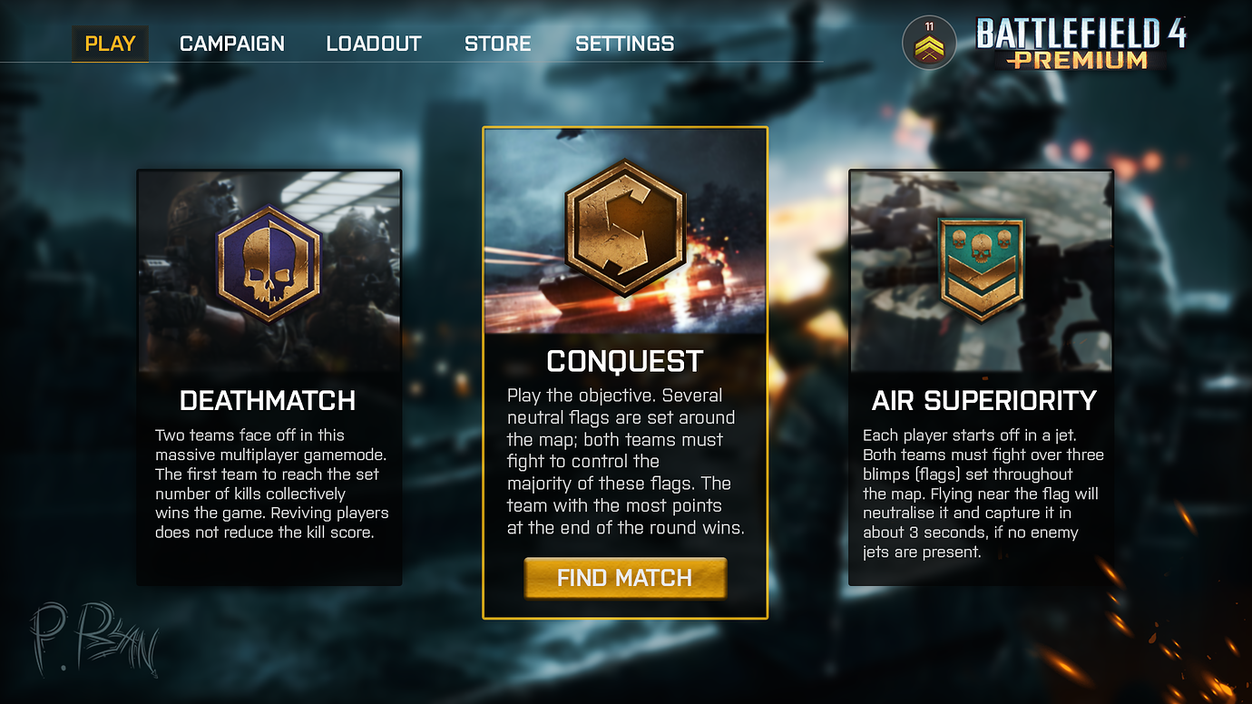 Battlefield 4 Menu Concept - Creations Feedback - Developer Forum | Roblox