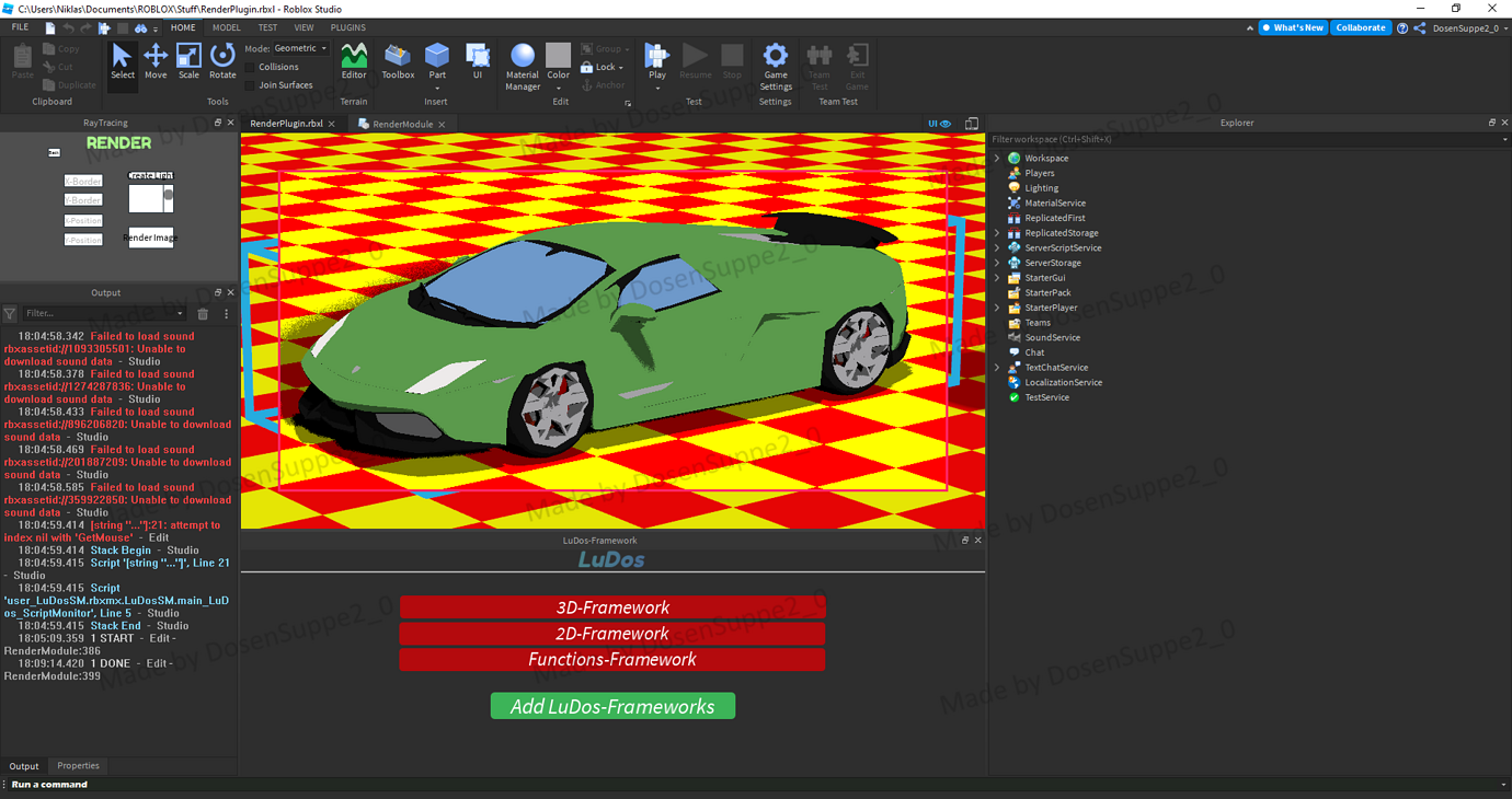 ROBLOX Ray Tracing Plugin - Creations Feedback - Developer Forum | Roblox