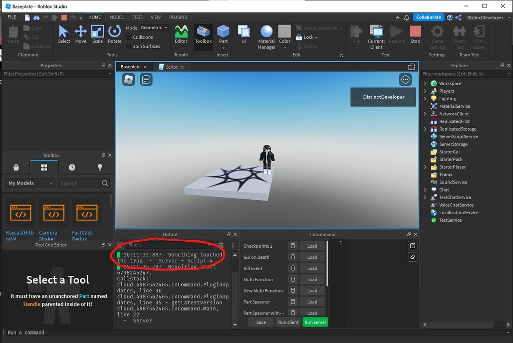 Script Crashing Everything Inside - Scripting Support - Developer Forum | Roblox