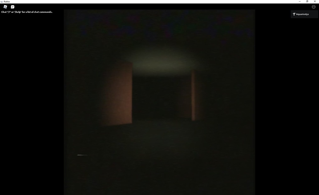 Low Quality Roblox Horror Game Written Instructions & Tips - Bulletin ...