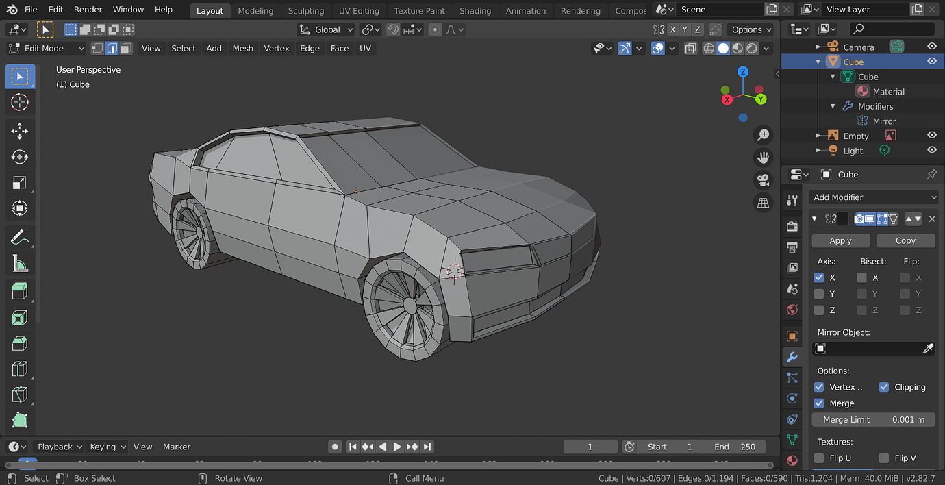 Customized Car 3D Blender Model - Creations Feedback - Developer Forum ...