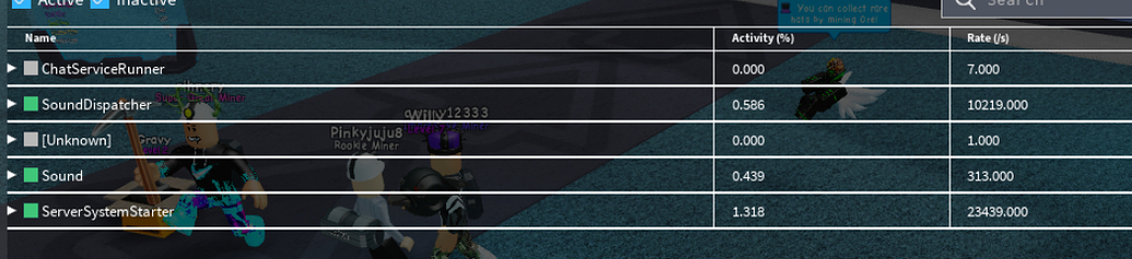 Developer console script rate increases indefinitely - Engine Bugs ...