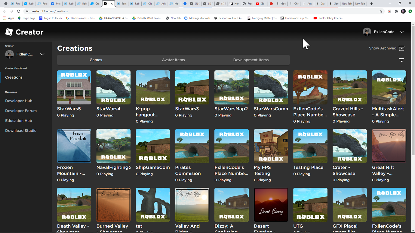 Creations Page Public Beta 🤭 - Announcements - Developer Forum | Roblox