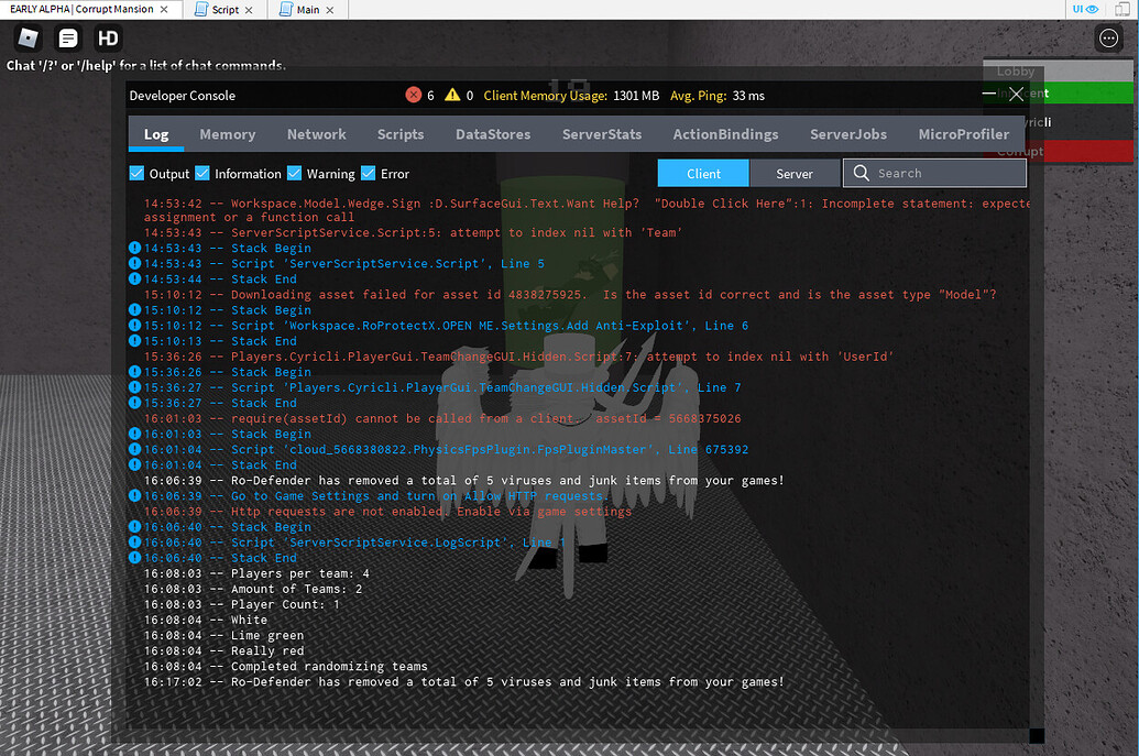 Script to Detect Team Change not Working - Scripting Support ...
