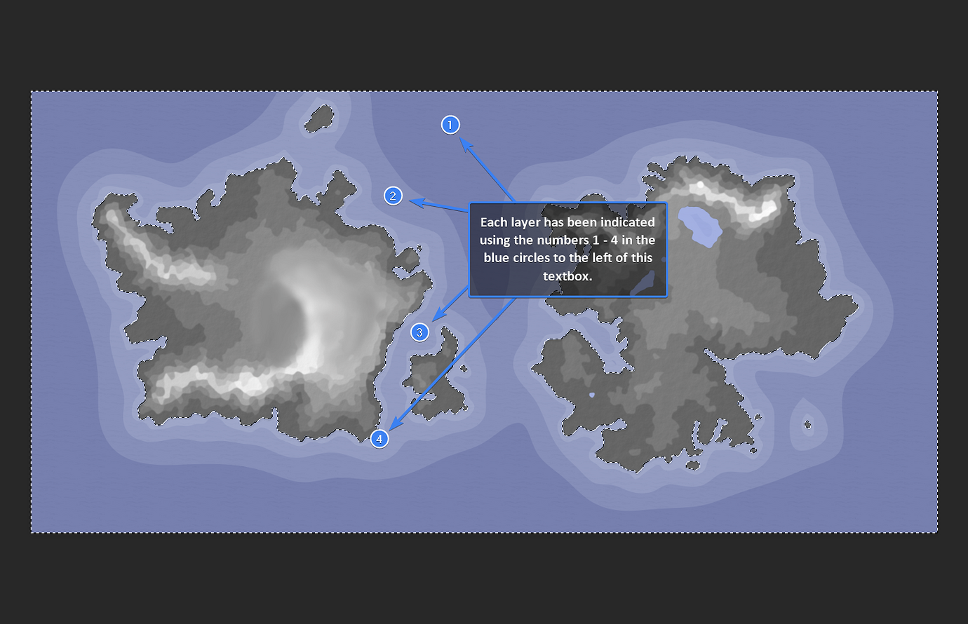 Guide & tips on making a heightmap & colourmap for generation - Community Tutorials - Developer ...