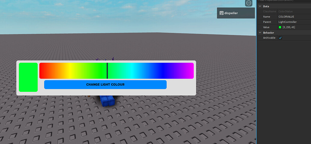 How do i use this color selector? - Scripting Support - Developer Forum | Roblox