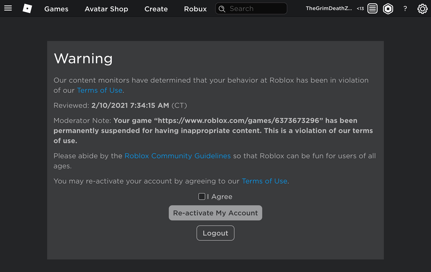 Game Was Mass Reported, What Should I Do? - Game Design Support ...