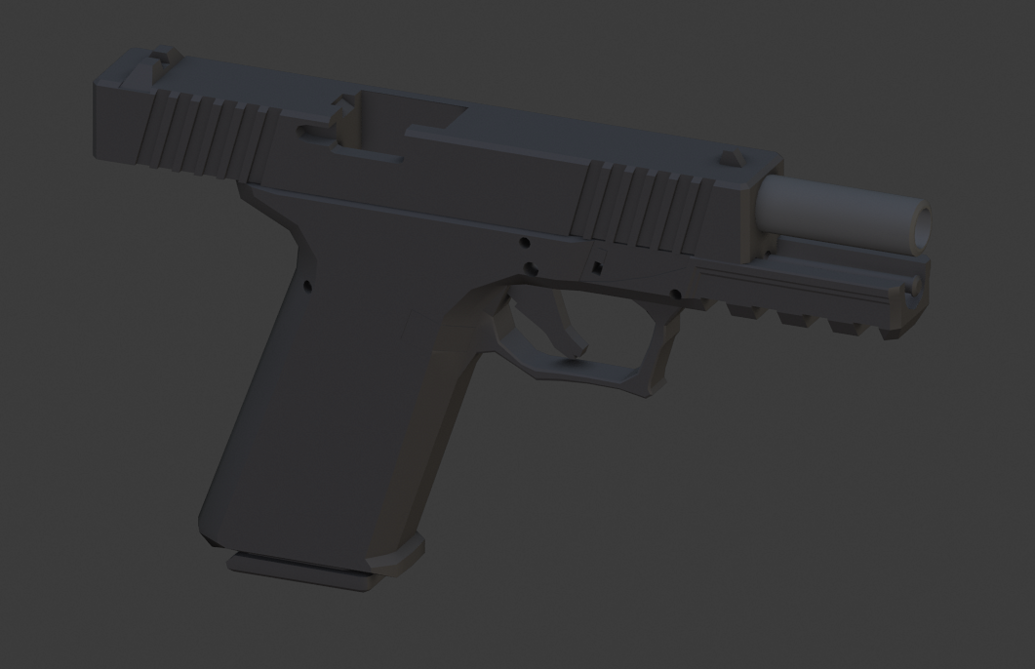 Glock 17 P80 Frame custom WIP - Creations Feedback - Developer Forum ...