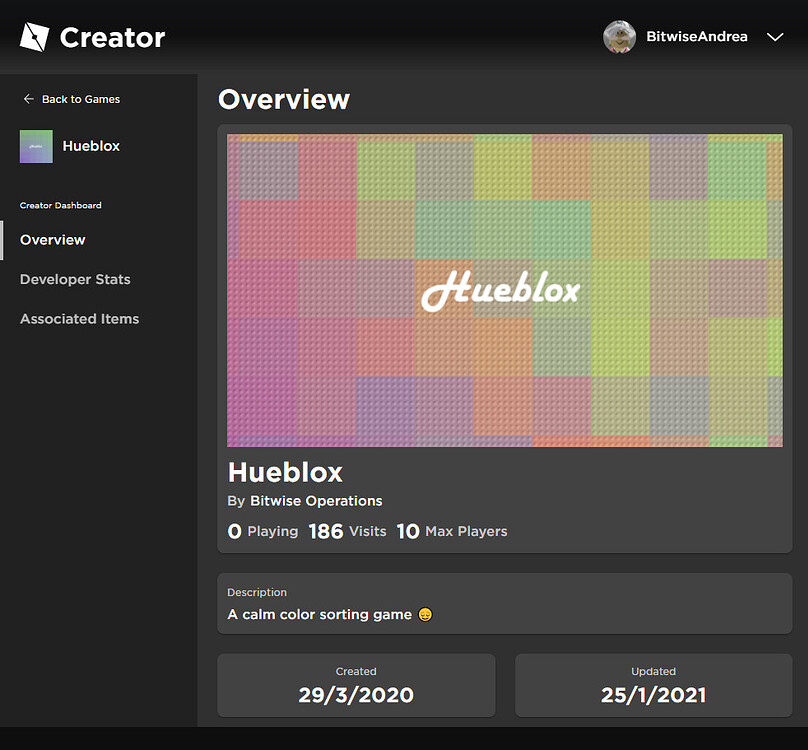 Creator Dashboard: Overview, Stats, & Associated Items! - Announcements ...