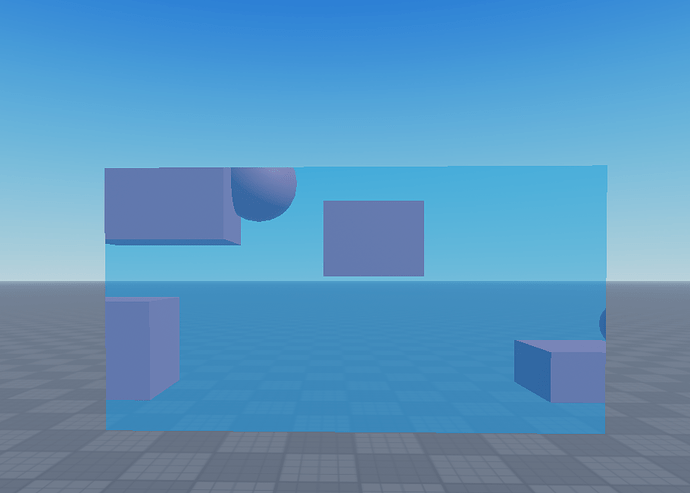 Objects only visible trough other objects - Scripting Support - Developer Forum | Roblox