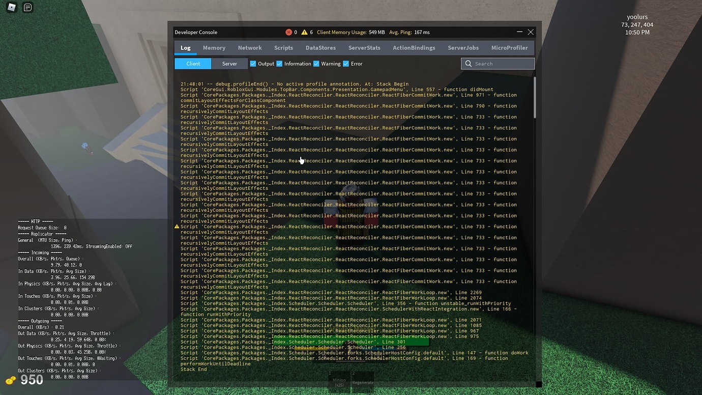 Game has high ping - Scripting Support - Developer Forum | Roblox