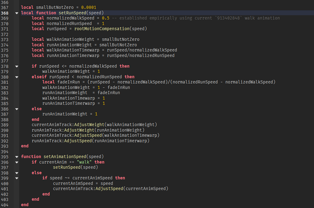 Why Does Character Walkspeed Affects Walk Animation Oreintation? - Scripting Support - Developer ...