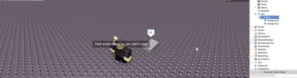 Dialogs immediately end the conversation - Engine Bugs - Developer ...