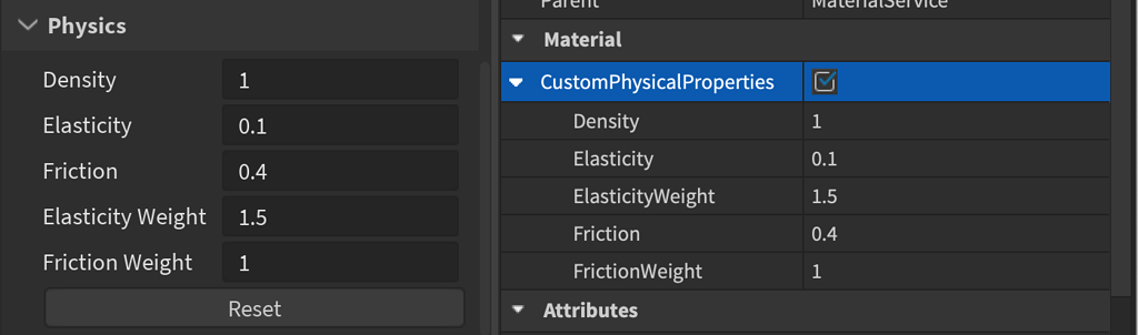 Material Physics, UI Improvements, and Marketplace Materials - Announcements - Developer Forum ...