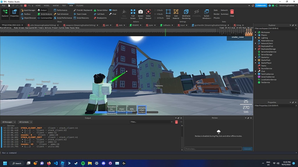 Lag Spikes Whenever Gun Is Shot Scripting Support Developer Forum Roblox 