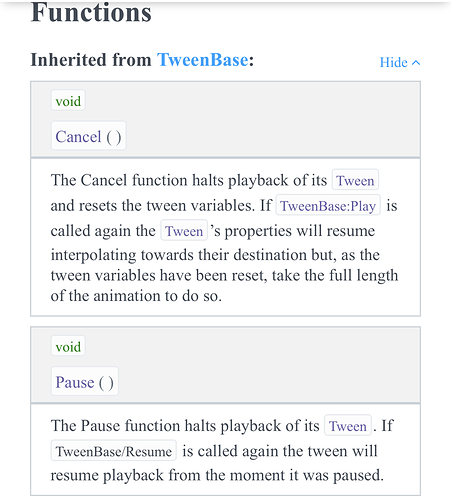 Tween:Cancel() it's not working properly - Scripting Support ...