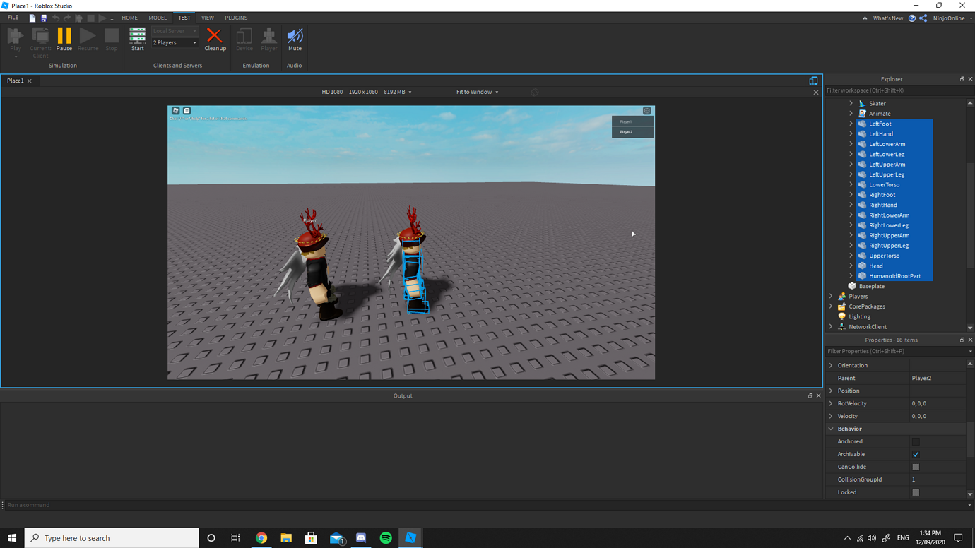 Welding character to another character - Scripting Support - Developer Forum | Roblox