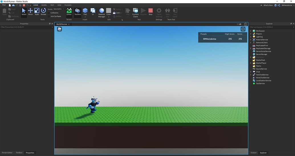 Line Runner Bugged - Scripting Support - Developer Forum | Roblox