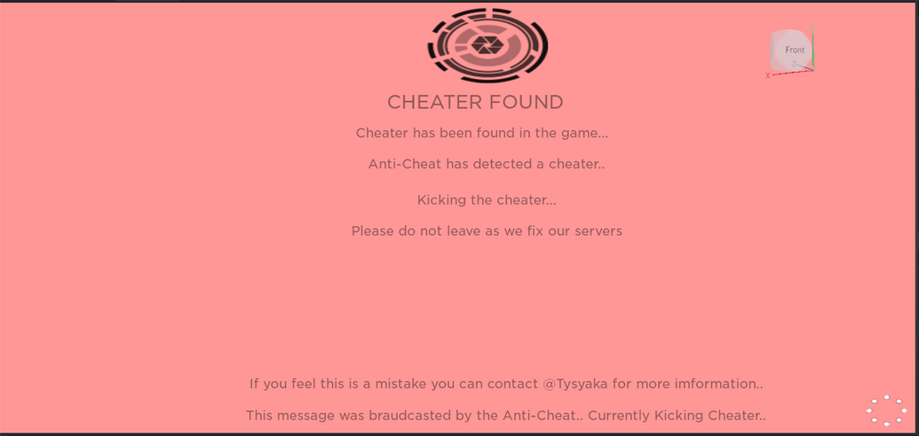 Cheater Found Gui | CFGI - Creations Feedback - Developer Forum | Roblox