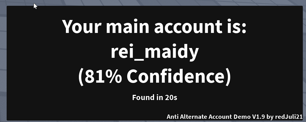 Feedback on my alt detection system - Creations Feedback - Developer ...