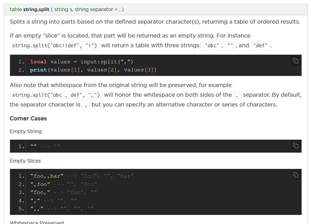 How would I separate parts of a string? - Scripting Support - Developer Forum | Roblox
