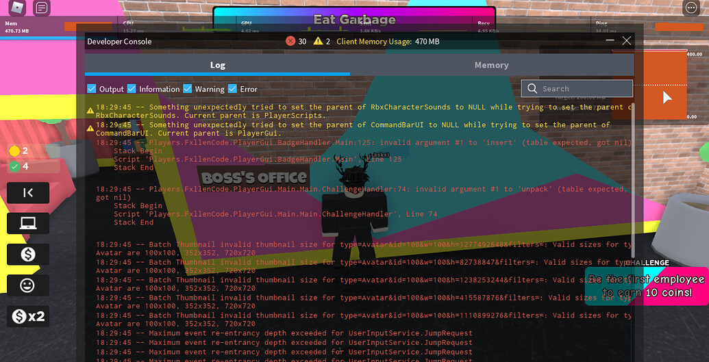 Extremely High RAM Usage (Over 1 GB!) - Scripting Support - Developer ...