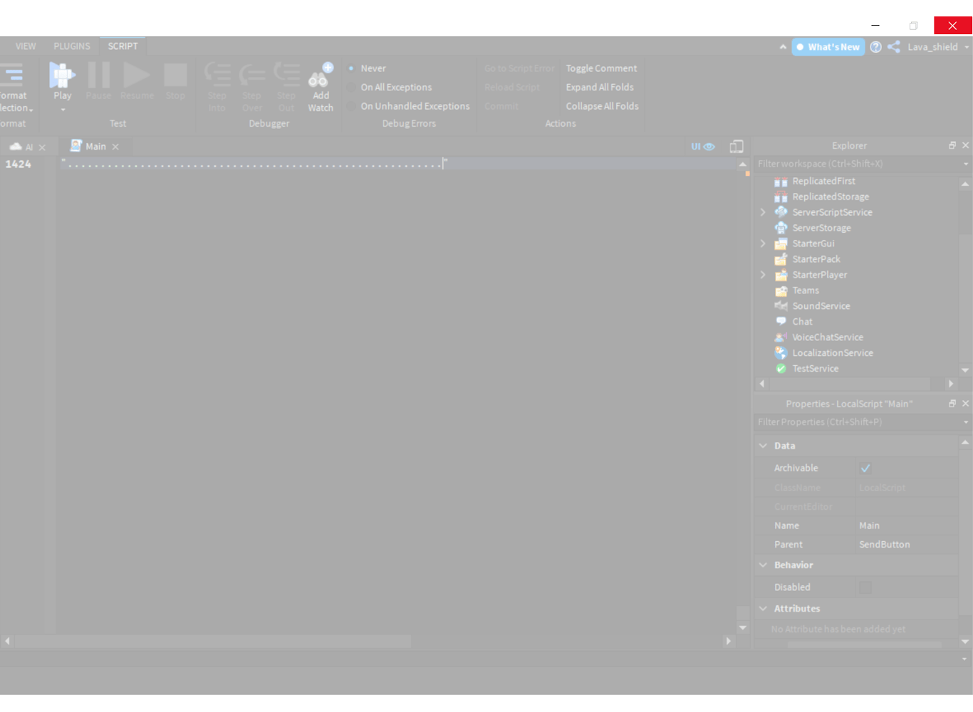 Script Editor Lag - Scripting Support - Developer Forum | Roblox