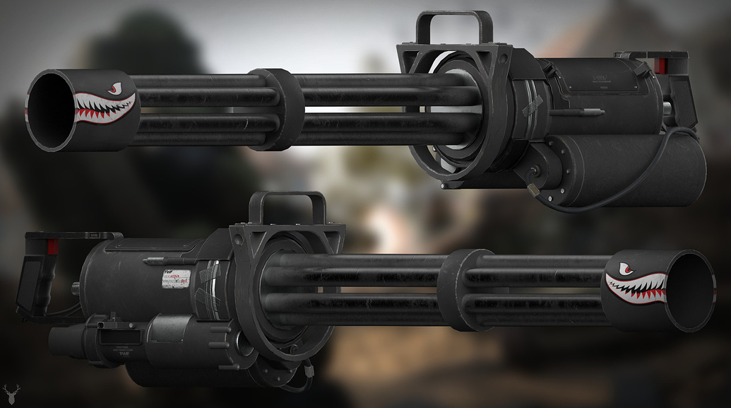 M134 Minigun | Model + Textures - Creations Feedback - Developer Forum ...