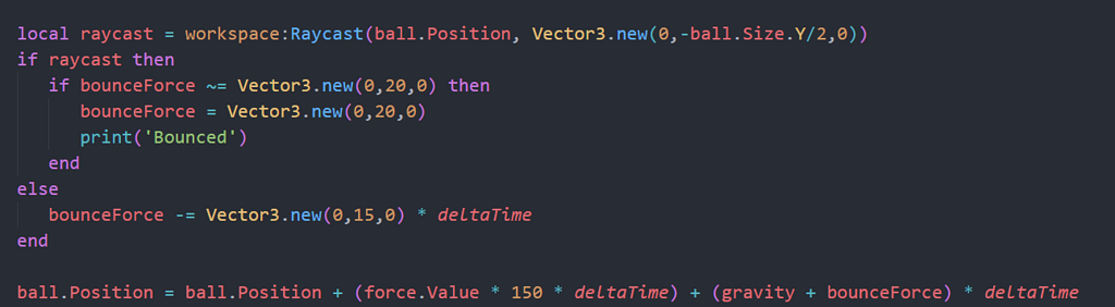 How the heck do I get my ball to stop bouncing? - Scripting Support ...