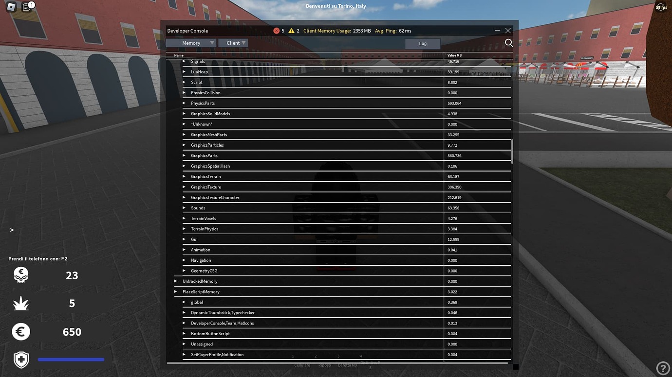 How to reduce client memory? - Scripting Support - Developer Forum | Roblox